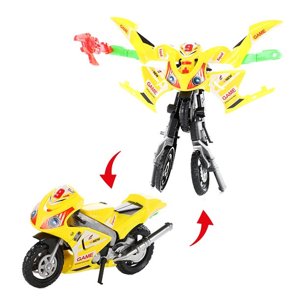 Transformers Toy Motorbike Figure - UMKYTOYS