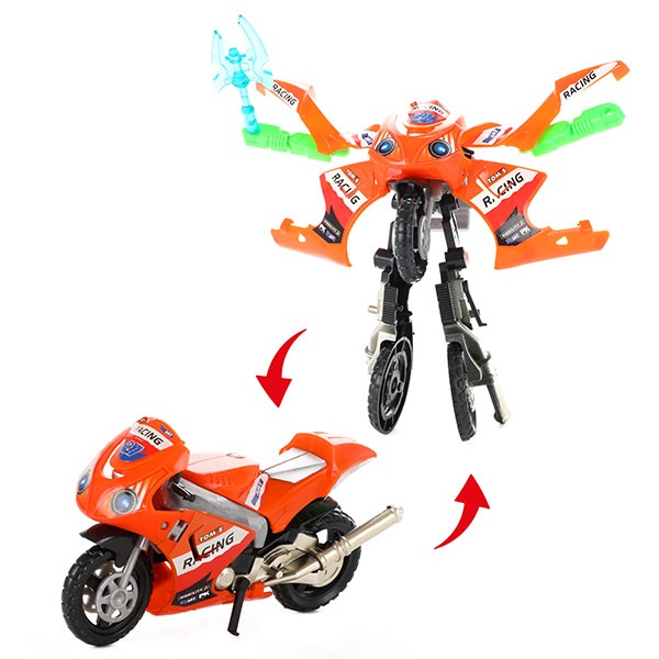 Transformers Toy Motorbike Figure - UMKYTOYS